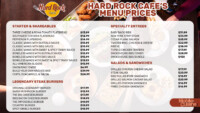 Hard Rock Cafe Menu Prices + Latest Discounts (2024)