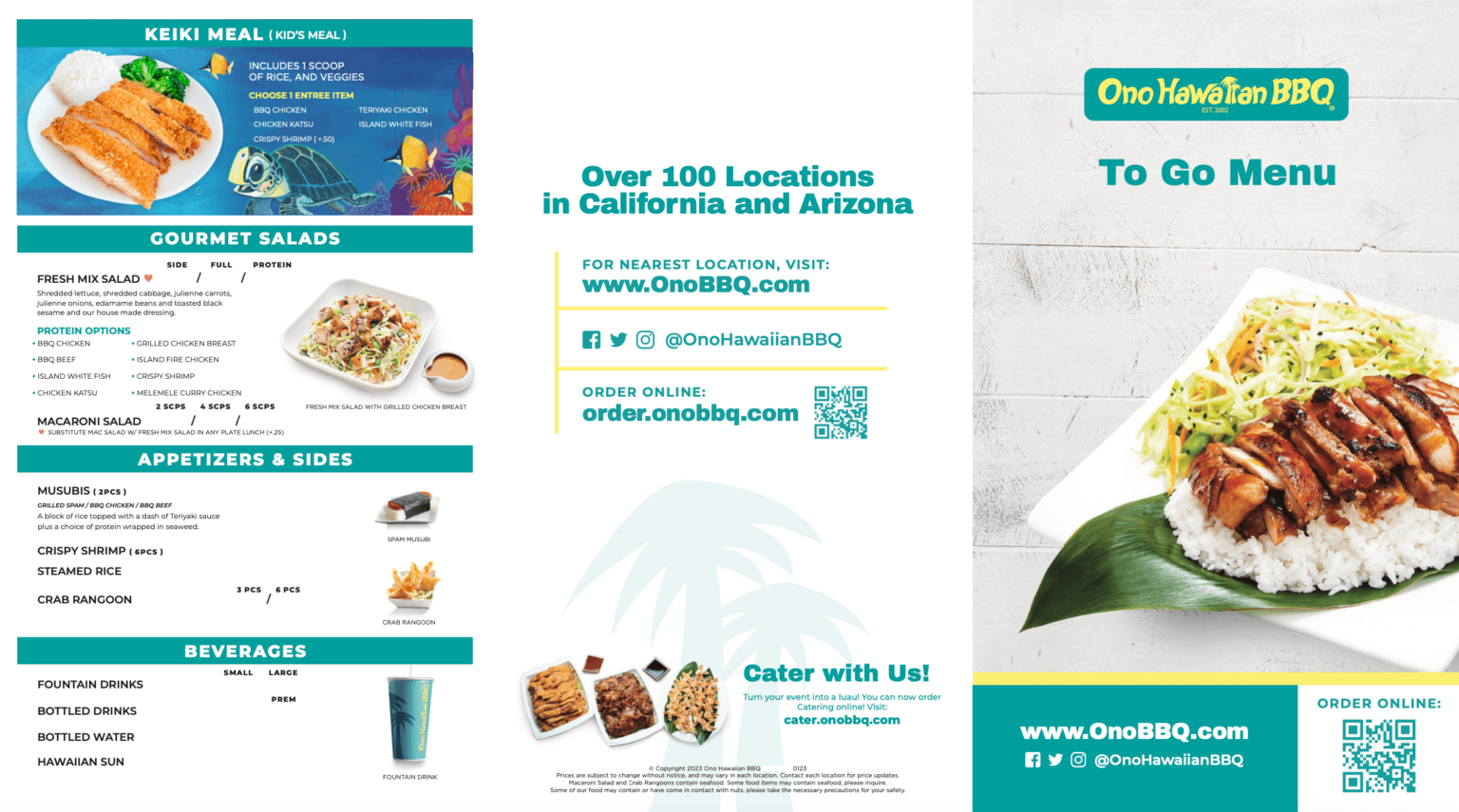 Ono Hawaiian Bbq Menu Prices 6 Plate Offer 2024