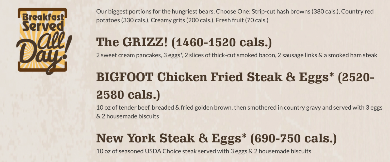 Black Bear Diner Menu Prices + Free Meal Offer (2024)