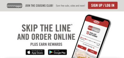 Cousins Subs Menu Prices + Free Chips & Fries (2024)